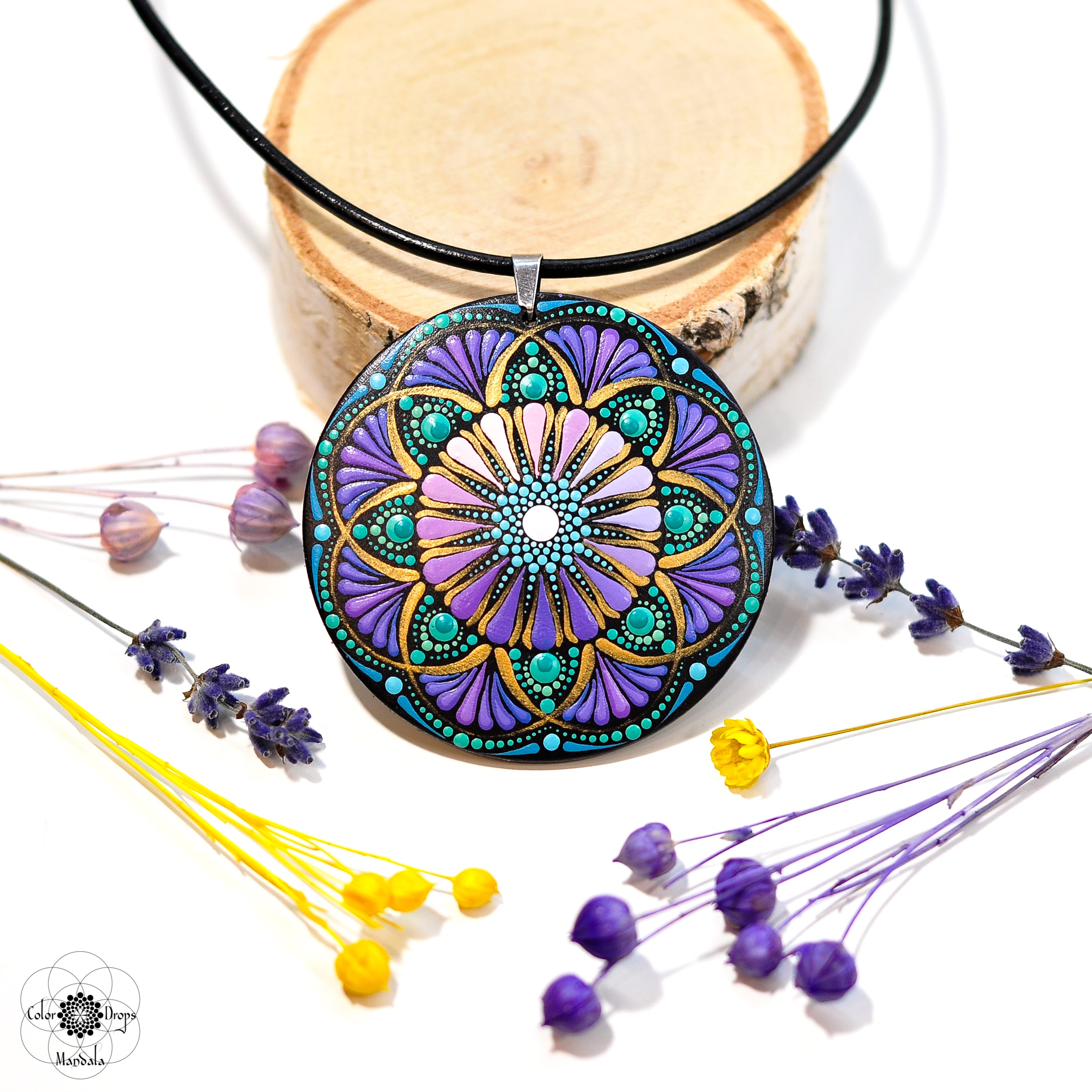Colecția "Free Spirit" – Color Drops Mandala